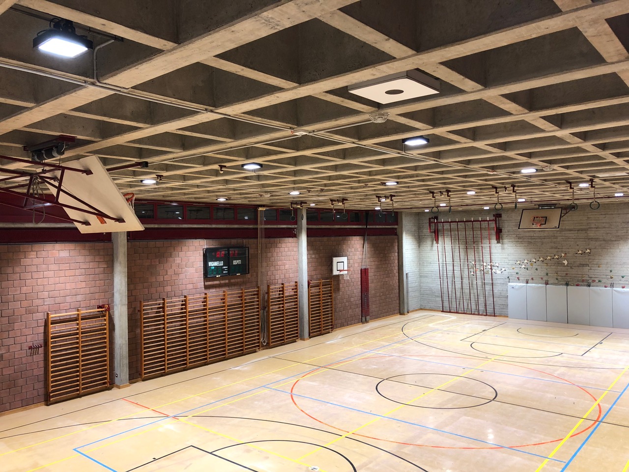 【Project】120W School Gymnasium Lighting - AOK LED Light